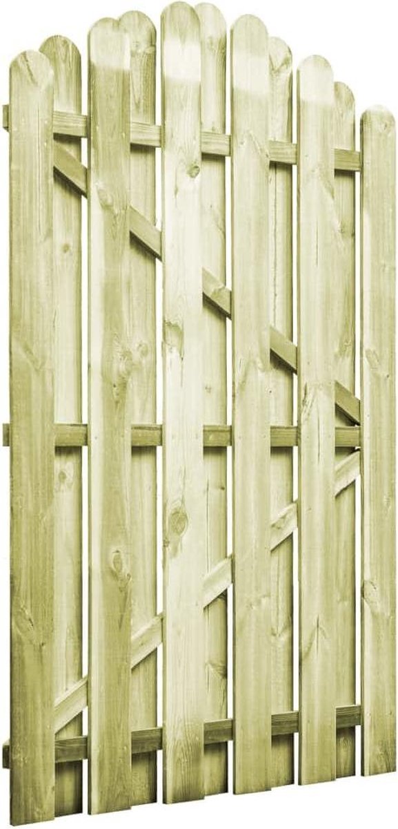 Tuinhek Poort Hout 100x150cm / Tuinpoort Hout / Tuin hek poort Hout ...