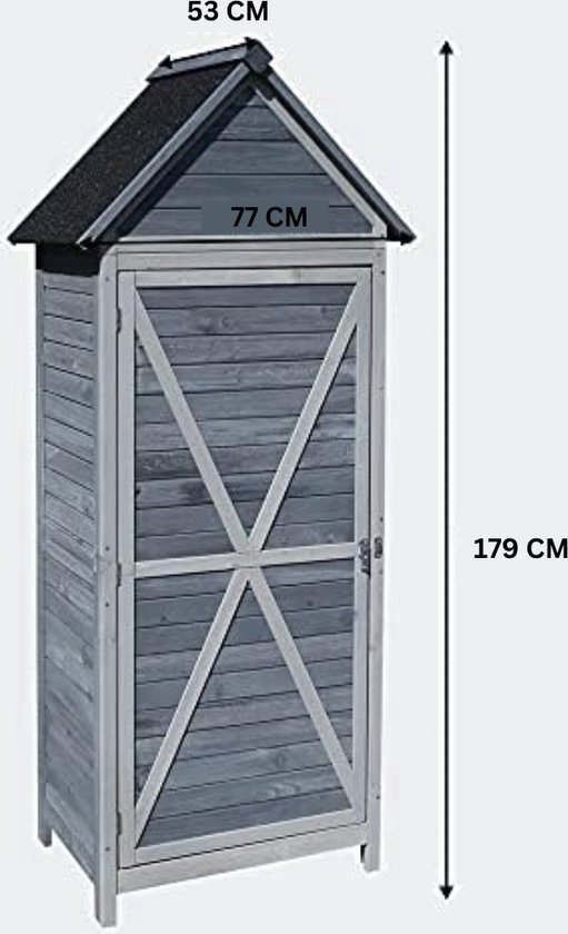Tuinkast Hout - Tuinkast Hout Berging - Tuinberging Hout - Tuinkasten ...