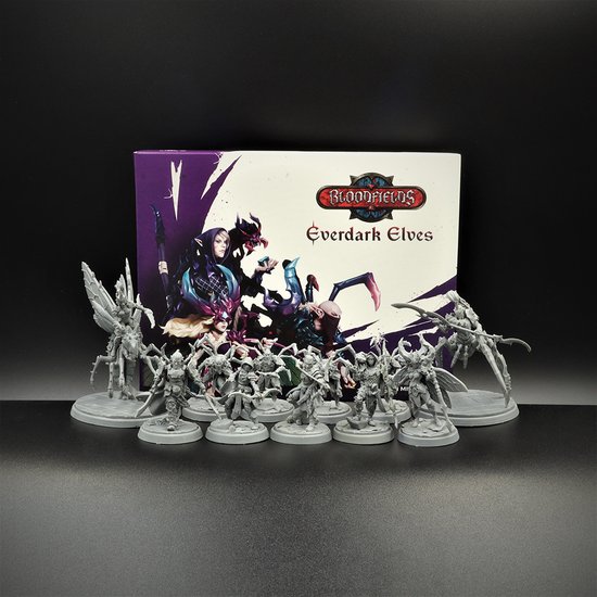 Bloodfields: Everdark Elves Starter Set - Miniatuur Game - Engelstalig ...
