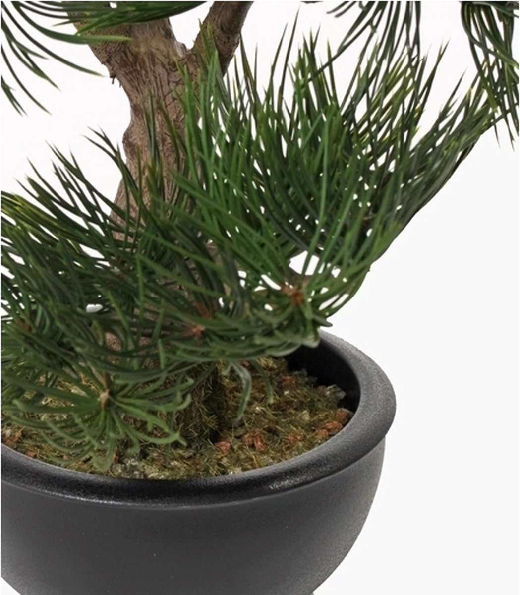 Kunstplant Bonsai boompje - Pinus Deniflora - kunst kamerplant - 33 cm ...