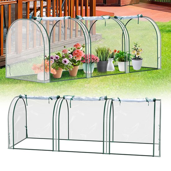 Tomatenkas - folie kweekkas - tomatenkas 270*90*90CM - foliekas ...