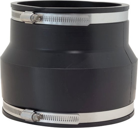 Evolution Aqua - flexibele verloopsok adaptor 4"- 3" (97-110mm) - (86-91mm) | bol