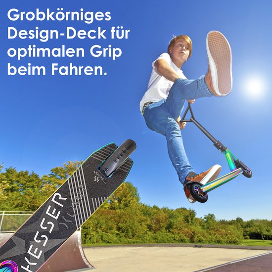 KESSER® X-Limit Stuntstep voor Volwassenen en Kinderen - Step ...
