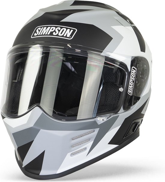 Simpson Helmet Venom Have Blue 2XL - Maat 2XL - Helm | bol