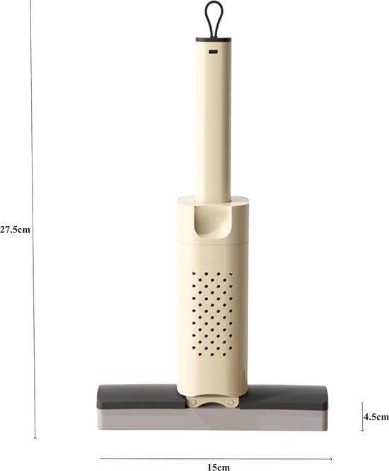 Mini Mop Head Wasbare Desktop Cleaning, Draagbare Mop met Wring ...