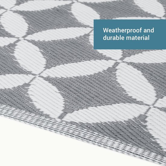 Outdoor tapijt, 120 x 180 cm groot, terrastapijt, balkontapijt ...