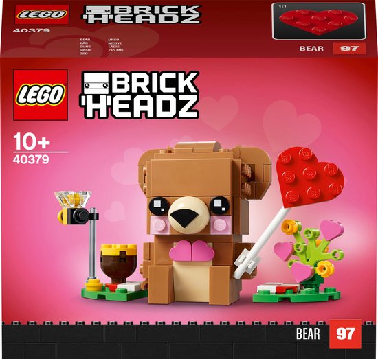 Lego Brickheadz 40379 Valentijnsbeer | bol