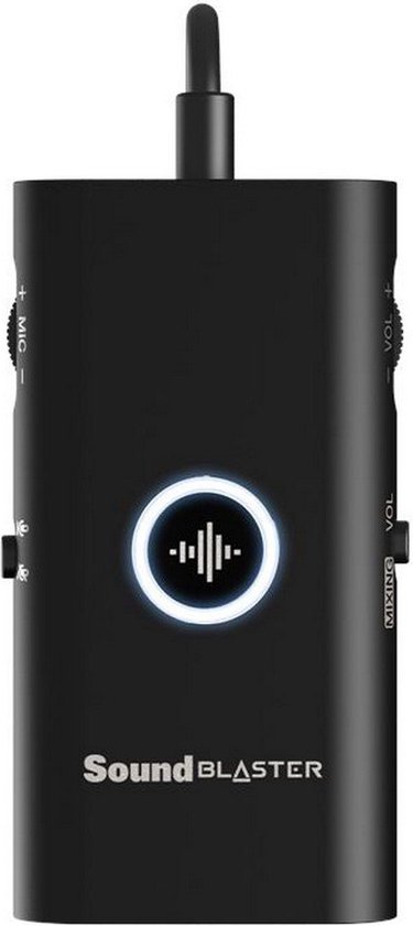 SOUND BLASTER G3 Sound Blaster G3 Console Gaming DAC USB-C (Zwart ...