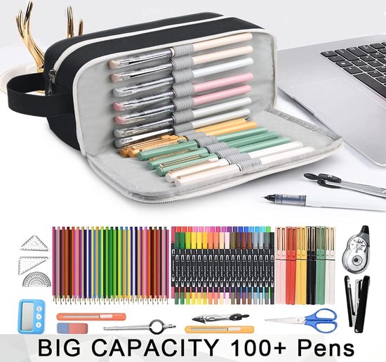 Pop pennenetui, siliconen fidget pennendoosje pennenhoes met siliconen ...