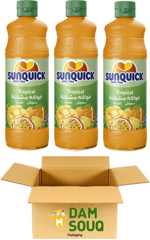 Multipak Sunquick Tropical Siroop (3x 700ML) | bol