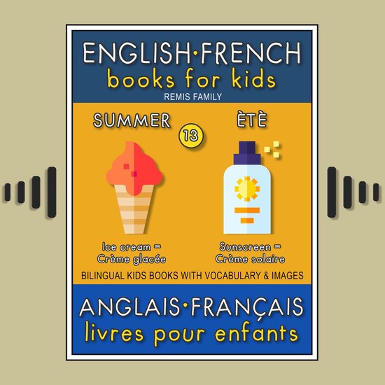 13 - Summer | Été - English French Books for Kids (Anglais Français ...