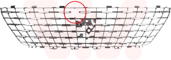 GRILL VOOR PEUGEOT 3008 2016- 9815336080 | bol