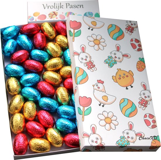 Paaseieren - Easter chocolate gift - Chocolade Paaseitjes - Fairtrade ...