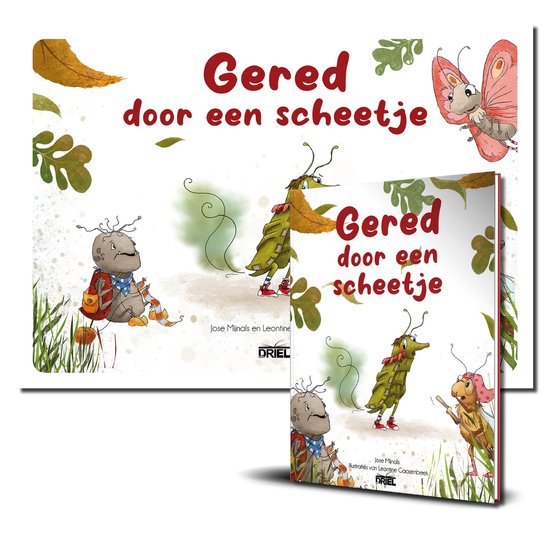Gered door een scheetje kamishibai vertelplaten + boek, Jose Mijnals ...