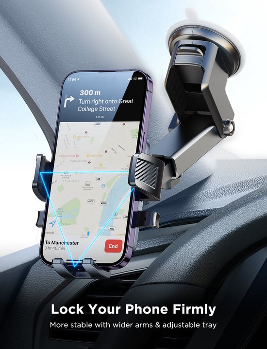 Joyroom Telefoonhouders Auto Zuignap - Voor Raam, Dashboard - Gsm ...