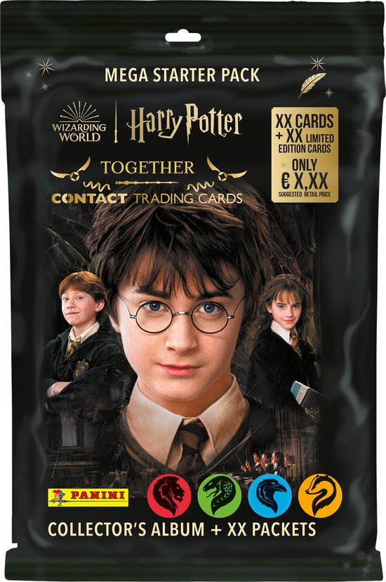 Harry Potter Contact Trading Cards - Mega Starter Pack | bol