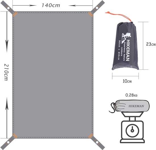 Tentzeil, multifunctioneel, campingtent, zeil, waterdichte ...