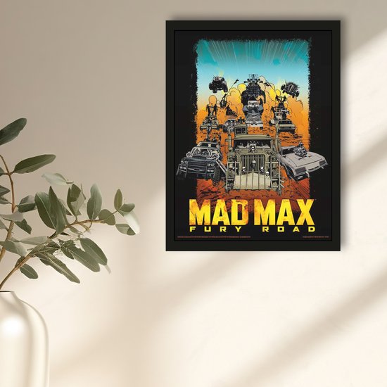 WB Art of the 100th Mad Max Fury Road Art Print 30x40cm | Poster | bol