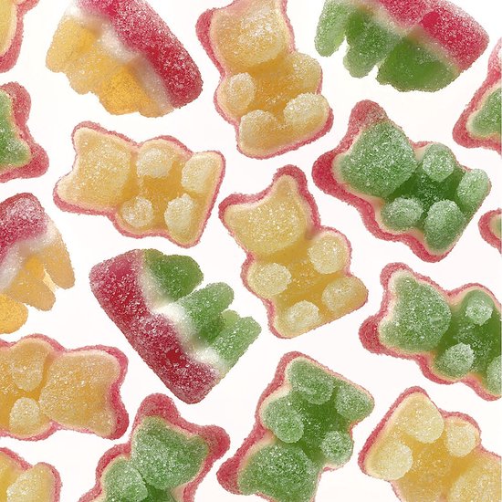 Confiserie Thijs Tricolore beertjes - Gesuikerde beertjes 3 kleuren mix ...