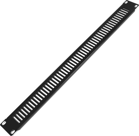 RackMatic - 1U-rasterpaneel voor 19-inch rackkast Zwart ...