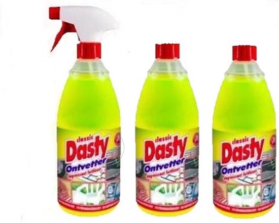 Dasty Ontvetter Voordeelpack: 1x Spuitfles + 2 x Navulling | bol