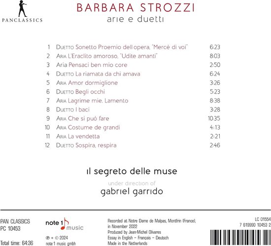 Gabriel Garrido, Il Segreto Delle Muse - Arias & Duets (CD), Gabriel ...