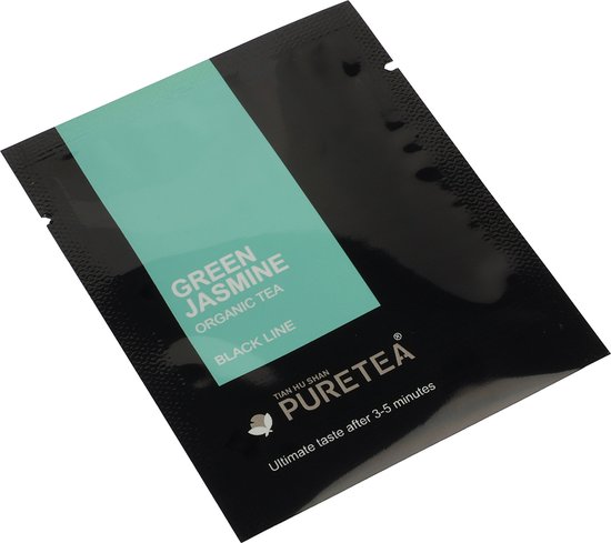 Pure Tea Green Jasmin - Biologische Thee - Sachet - 25 stuks | bol