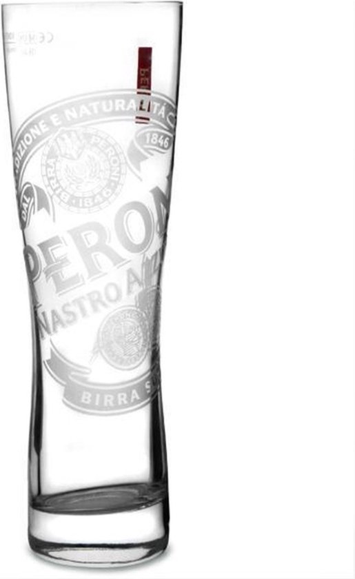 Peroni | Bierglas | 25cl | 6 stuks | bol