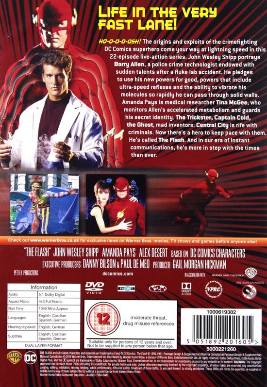 Flash: 1990s Complete Series (Dvd), Paul Mcgann | Dvd's | bol