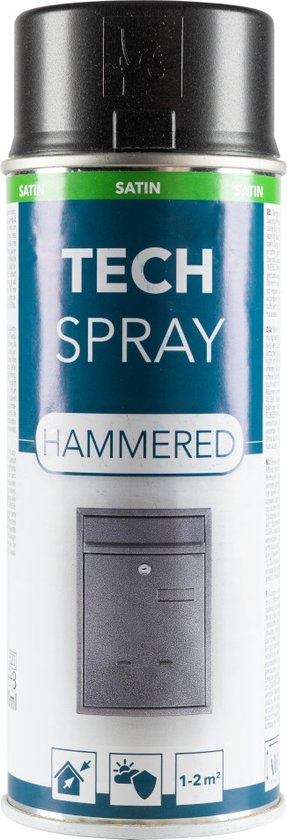 Tech Spray Hammerslaglak Zilver | bol