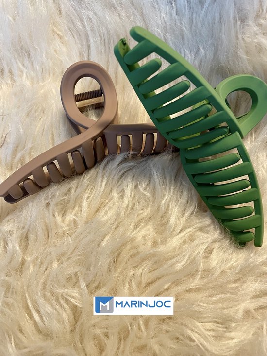 Marinjoc - 2 Stuks - Haarklem - Haarknip - Vintage - Haarclip ...