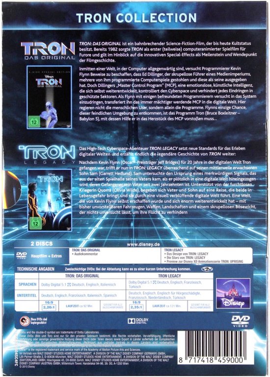 Tron Collection (Dvd), James Frain | Dvd's | bol