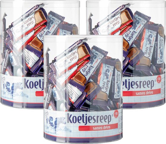 Koetjesreep - Mini's - 3x 110 Stuks | bol