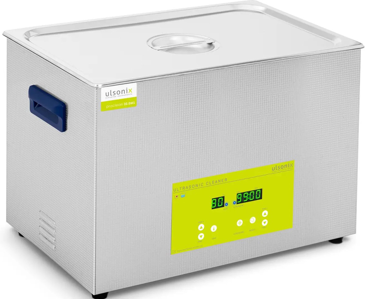 Ulsonix Ultrasoon reiniger - 30 l - 600 Watt | bol