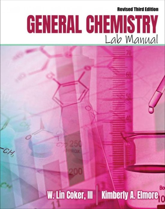 General Chemistry Lab Manual, W Lin Coker | 9781792424588 | Boeken | bol