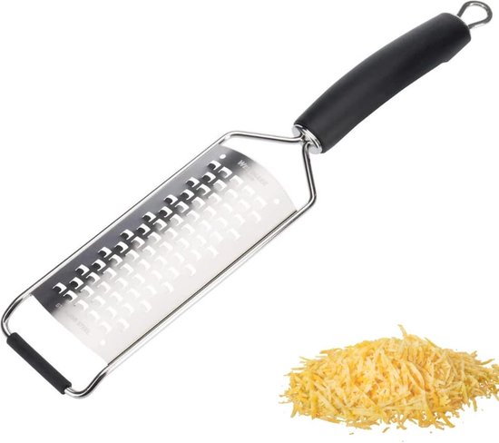 Kaasrasp grof - 100% roestvrij staal - rasp voor kaas, hard fruit ...