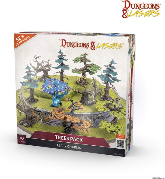 Dungeons and Lasers - TREES PACK - RPG Terrein - Roleplaying Games ...