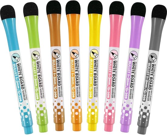 CHPN - Whiteboardstiften - Stiften voor whiteboard - White board ...