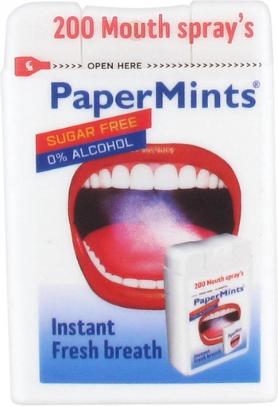 PaperMints Mouthspray | bol