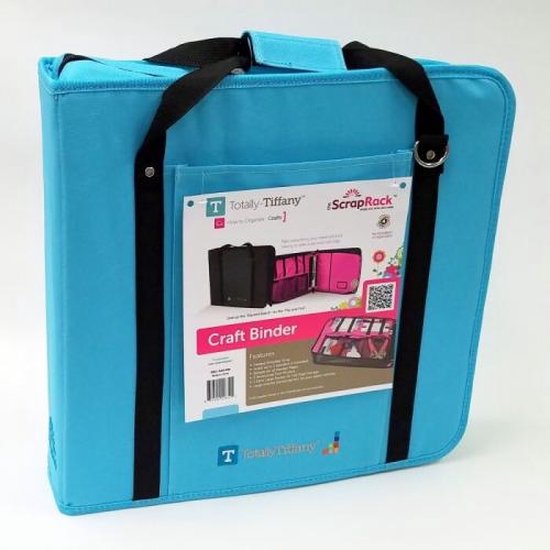Turquoise Craft Binder (40x38x10 cm) | bol