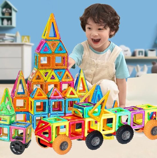 MagicalMagnet - Magnetische bouwstenen - Magnetisch speelgoed voor ...