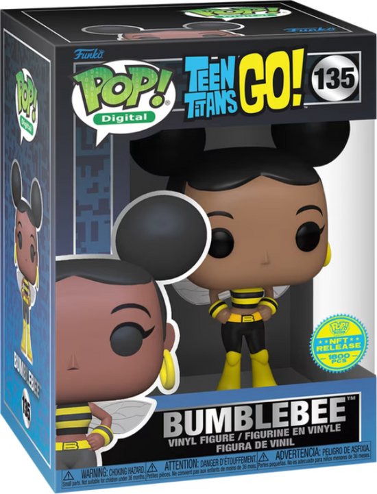POP! Digital Bumblebee 135 Legendary Teen Titans GO! Exclusive | bol
