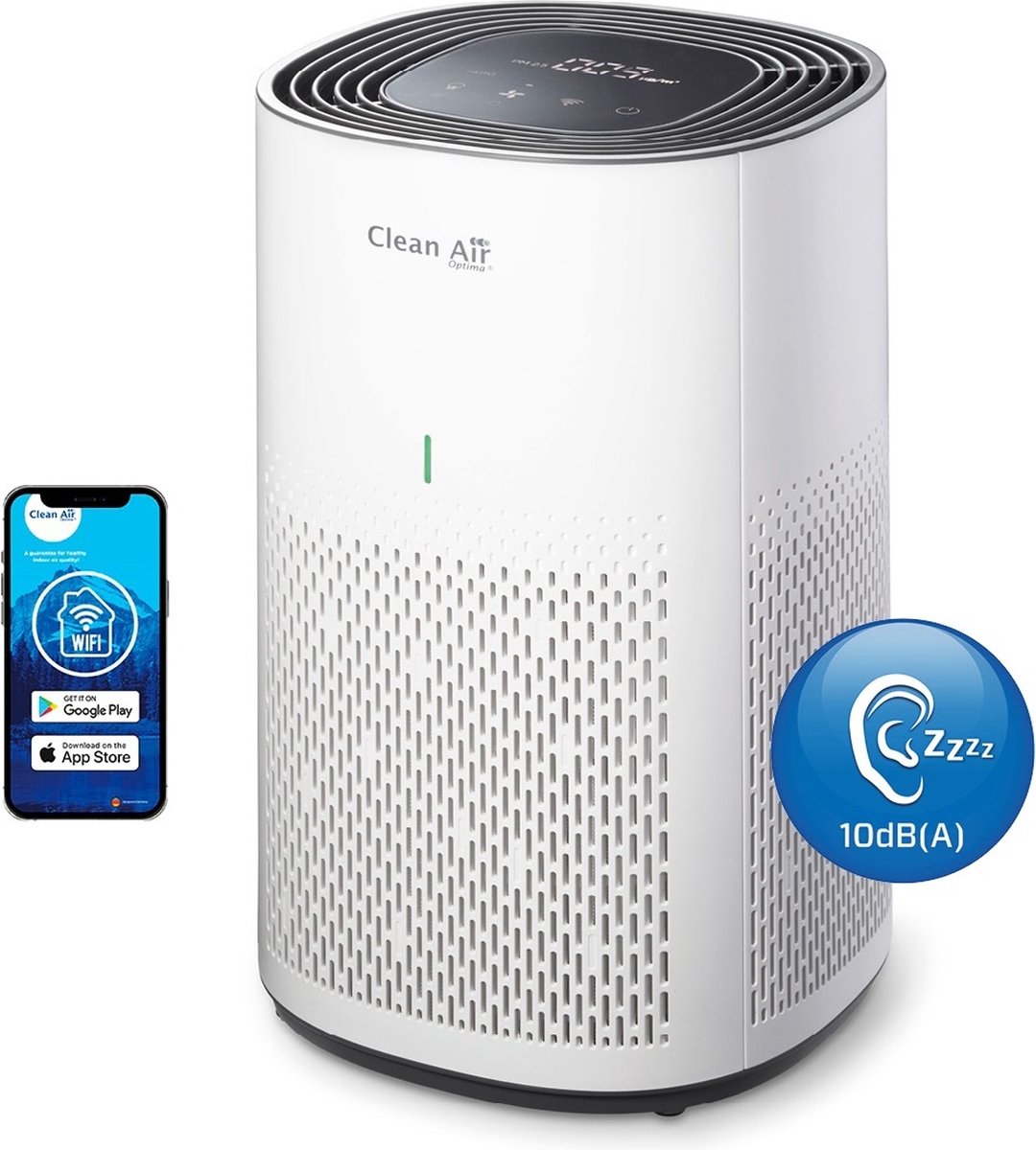 Clean Air Optima® CA-505 Smart - Intelligente HEPA Ionisator ...