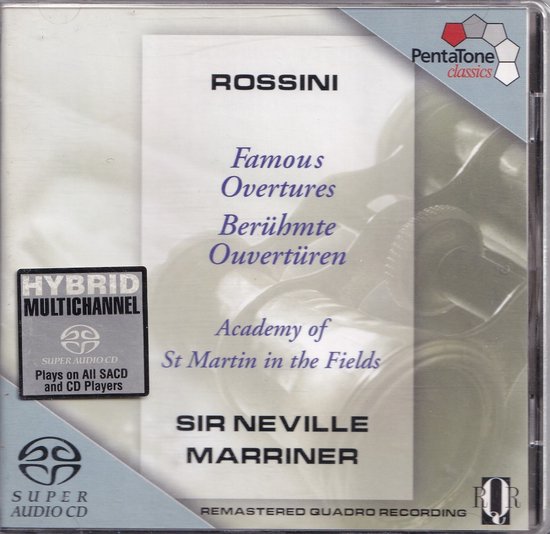 Super-Audio CD Famous Overtures - Gioachino Rossini - Academy of St ...