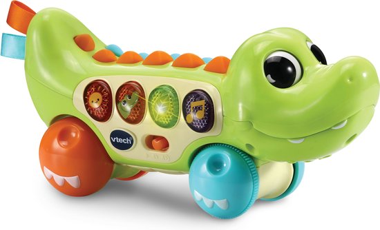 Vtech Baby Dierenvriendjes Krokodil - Educatief Baby Speelgoed ...