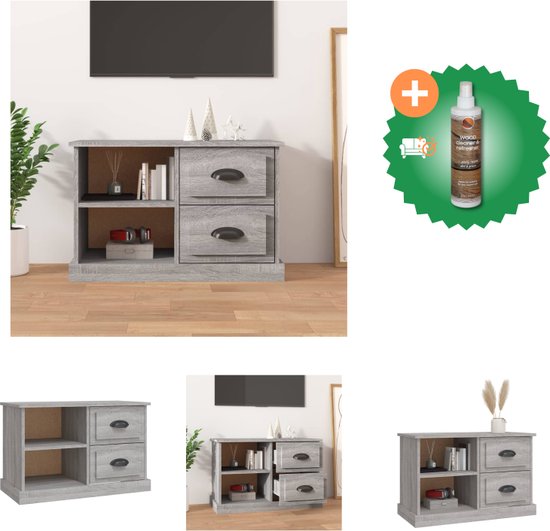 vidaXL TV-kast Sonoma Eiken - 73 x 35.5 x 47.5 cm - Trendy design ...