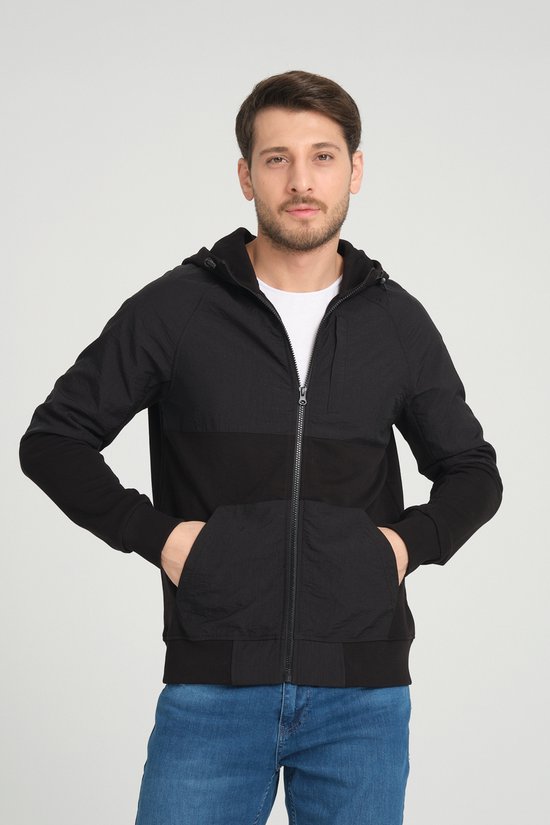 Tony Copper - Vest - Heren - Zwart met rits - Maat S | bol