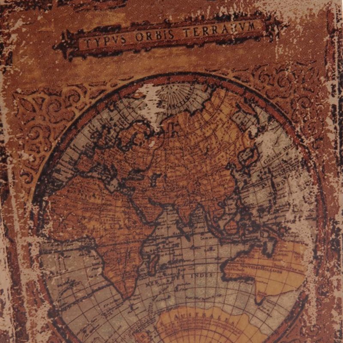 Book box 23 cm Worldmap | bol.com