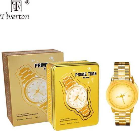 Prime time gold Eau de Parfum 100 ml By tiverton | bol