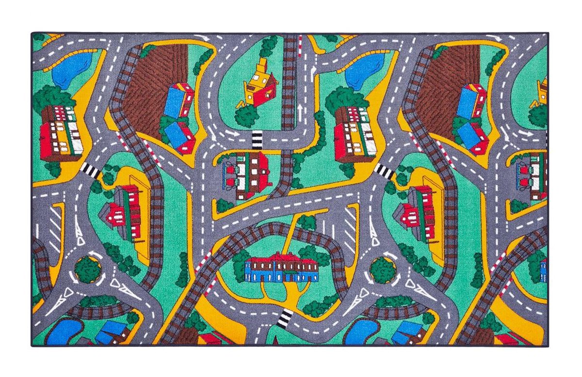 Plan des rues Tapis de circulation 95 x 133 cm | bol.com